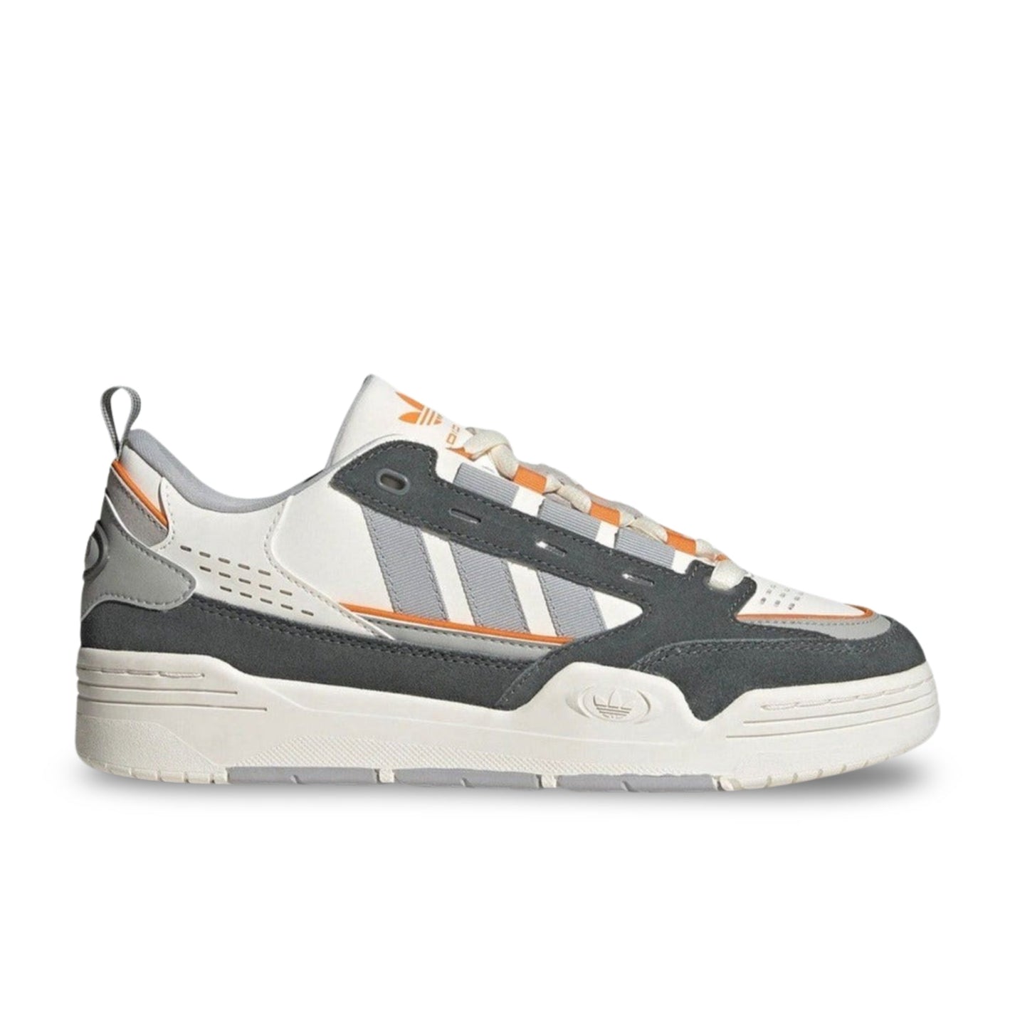 adidas Originals ADI2000 sneakers in white and grey. – The Shoe City